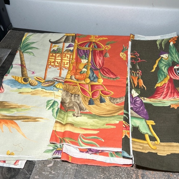 Office | New Woven Fabric 3 Different Designs With Same Theme Approx 4 ...